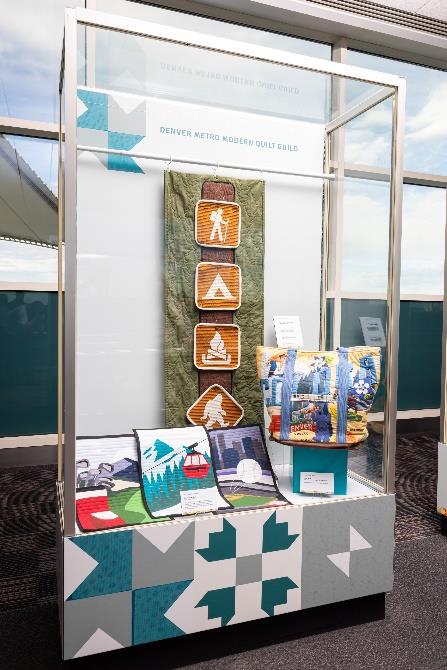 "Perfect Patchwork" Quilt Show at DEN is a Kaleidoscope of Colors ...