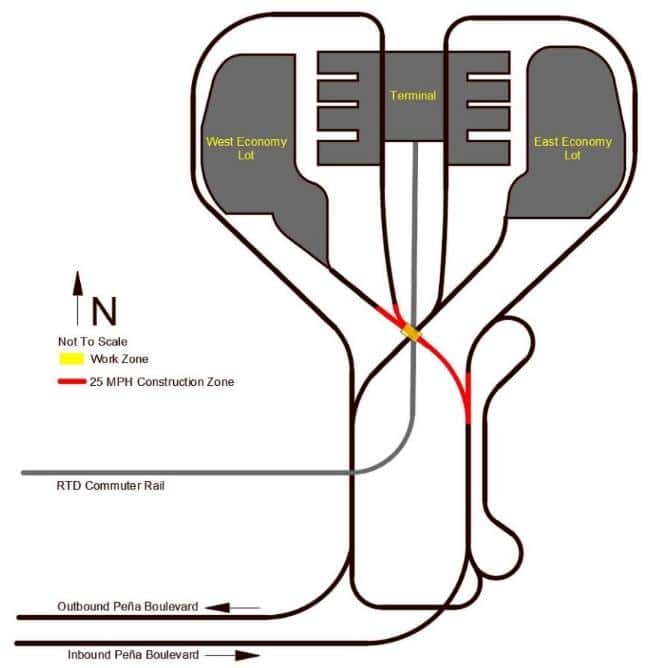Denver Transit Partners To Reduce Lanes on the West Terminal Approach ...