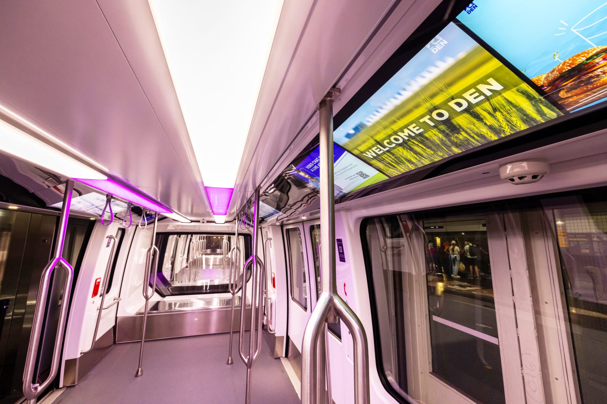 New Train Cars at DEN Begin Carrying Passengers to the Concourses ...