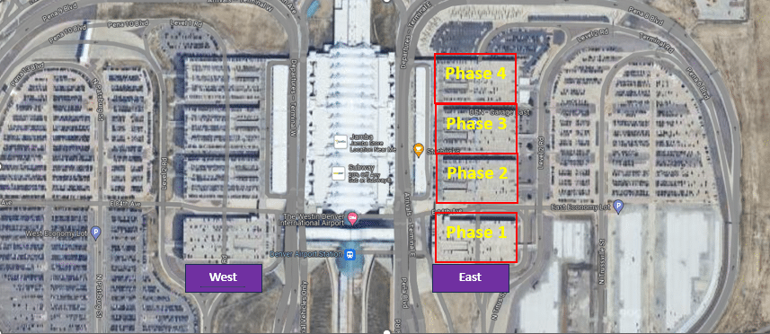 Denver International Airport Partial East Garage Closure | Denver ...