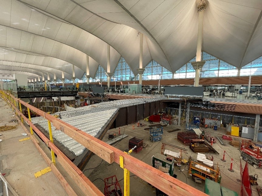 DEN Celebrates Fifty-Percent Completion of New East Security Checkpoint ...