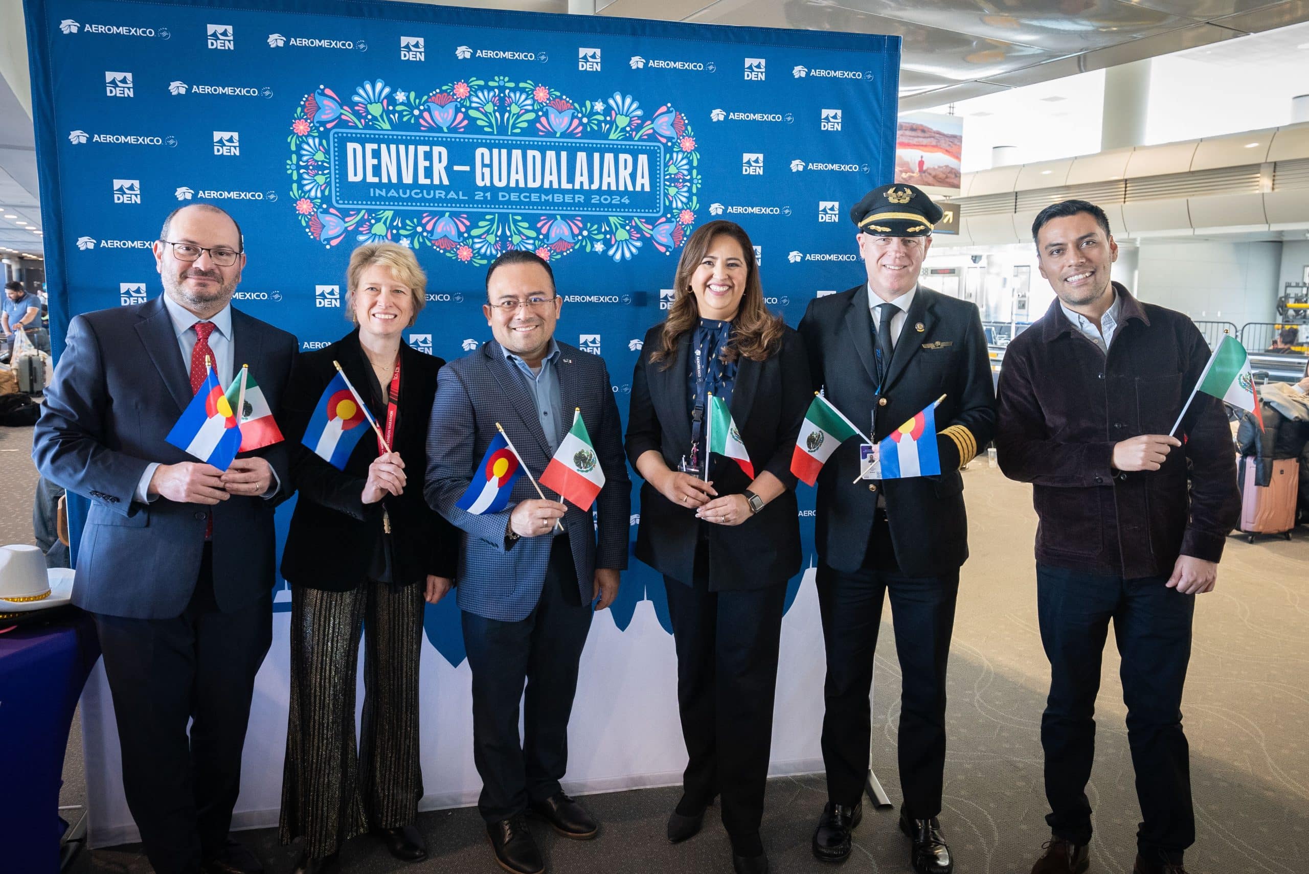 Denver International Airport Celebrates New Service on Aeromexico ...